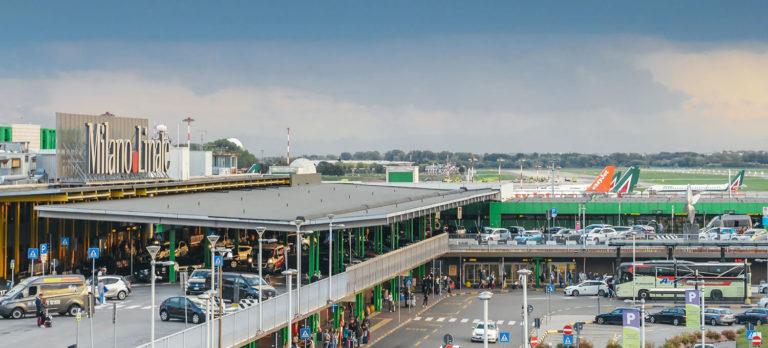 Aeropuertos de Milán — Mapa, distancia e información esencial ...